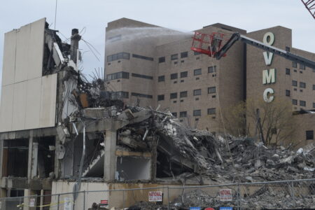 Progress Made on Demolition of Former OVMC | News, Sports, Jobs - The ...